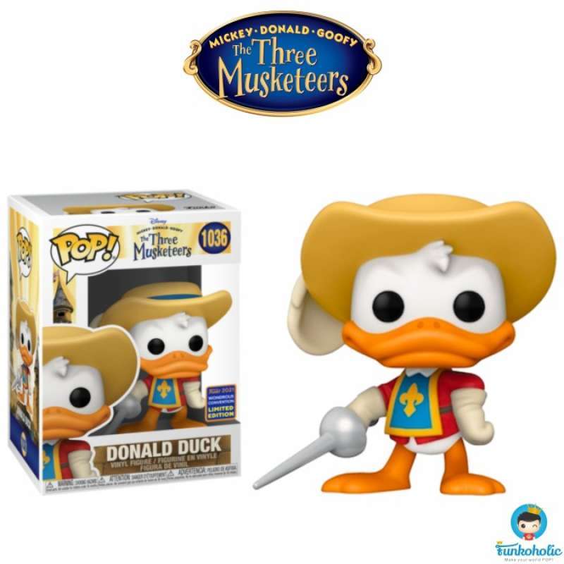 Promo POP! The Three Musketeers - Donald Duck [WonderCon Exclusive ...