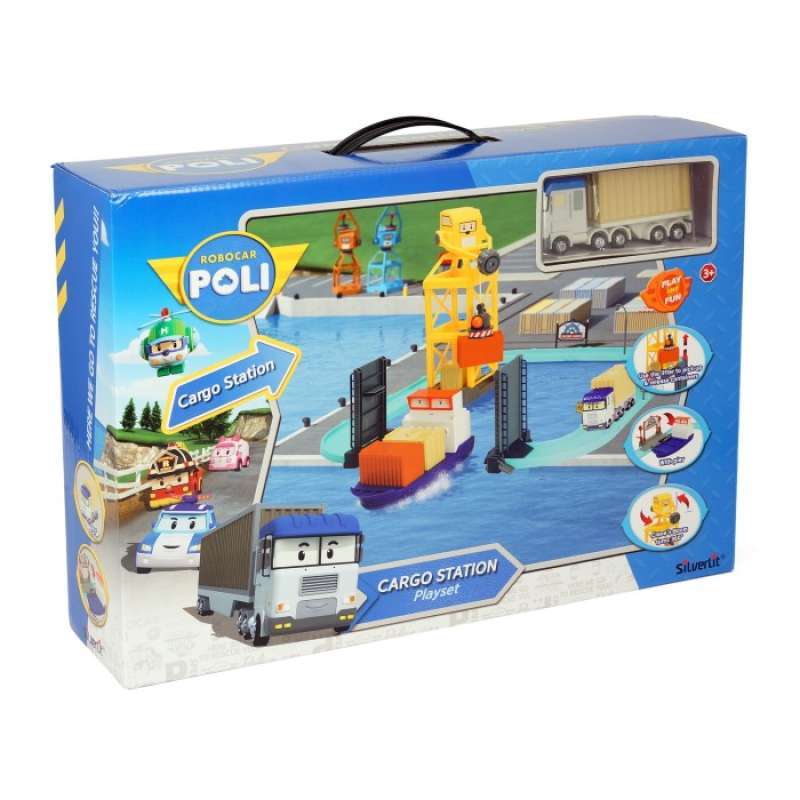 Jual Robocar Poli Cargo Station Playset 83083 Mainan Anak Di Seller ...