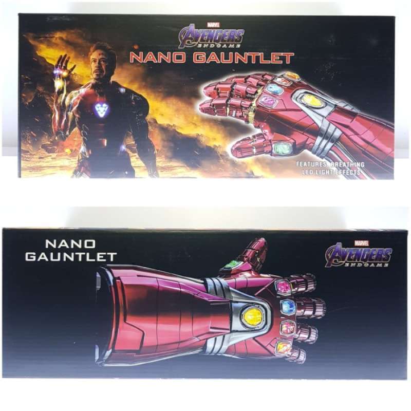 Promo Life Size Nano Gauntlet with LED Gauntlet Avengers End Game ...