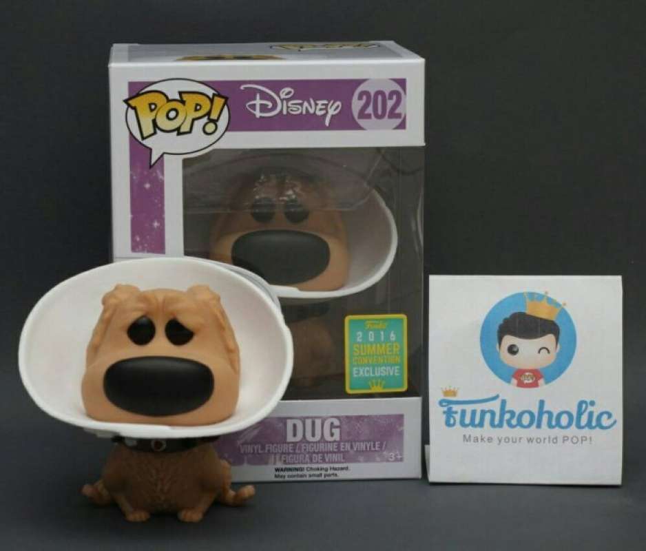 Promo POP! Disney Up - Dug (Cone of Shame) EXCLUSIVE #202 Diskon 23% di ...