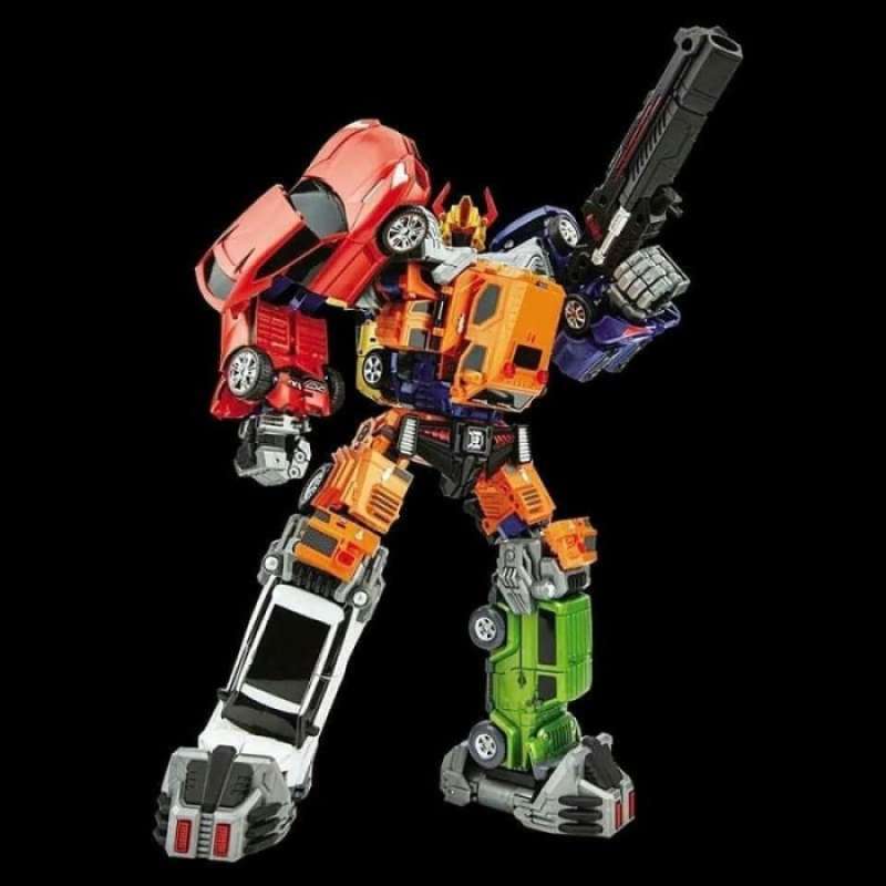 Promo WeiJiang Transformers Throttlebot - Robot Adjustment Car Team ...