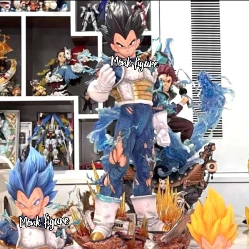 Promo figure Vegeta 55cm GK Saiyan Diskon 23% di Seller Qairina Store ...