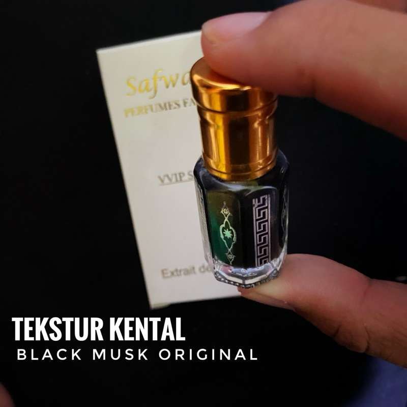 Promo [beli 1 Gratis 1] Parfum Sholat Misik Hitam Asli 6ml Kental Kuat ...