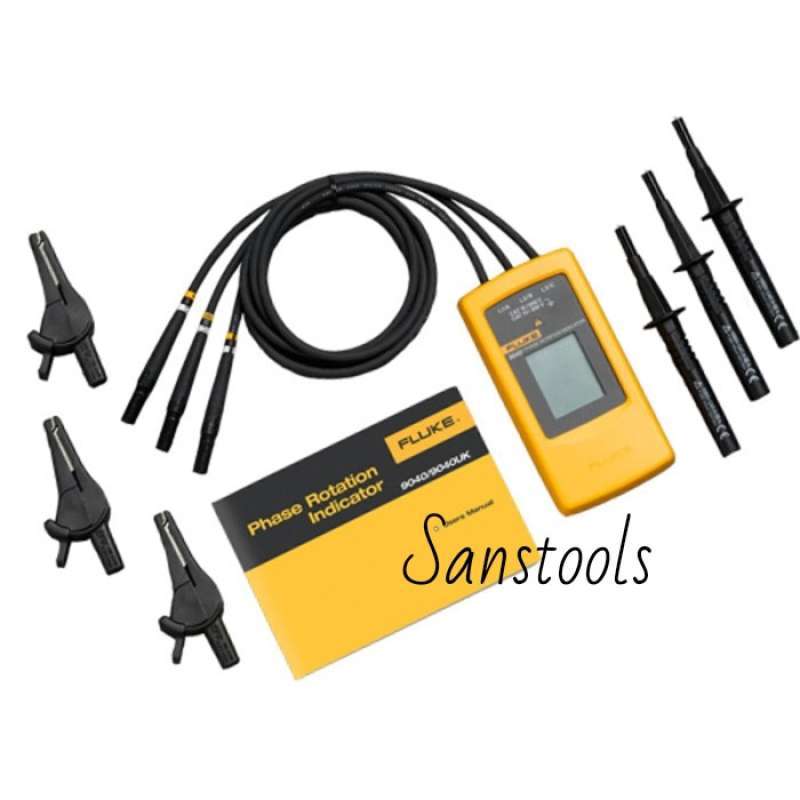 Promo Fluke 9040 3 three phase rotation alat ukur checker arus Asli ...