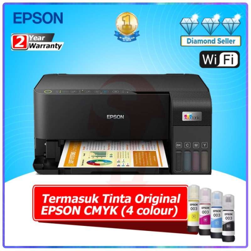 Promo Printer Epson L3550 Multifungsi Print Scan Copy Wireless Diskon 9 ...