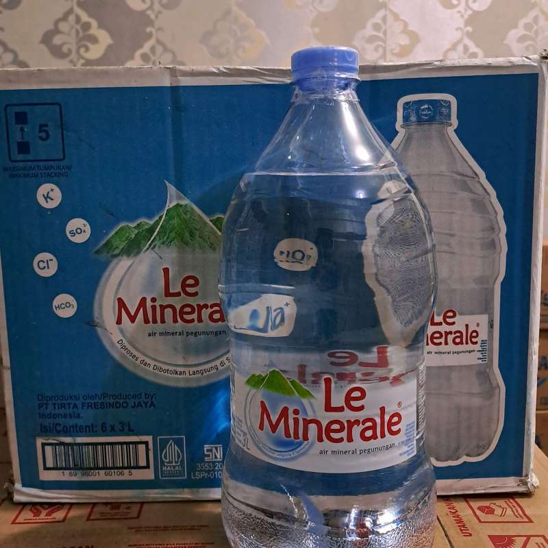 Jual Le Mineral Galon Baby 3 Liter (untuk 1 Galon) Di Seller Air ...