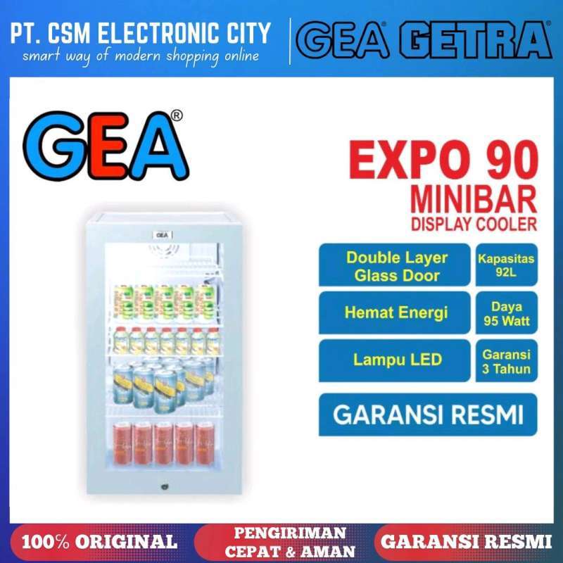 Jual GEA EXPO-90FD (90 LITER) SHOWCASE MINI DISPLAY COOLER [GARANSI ...