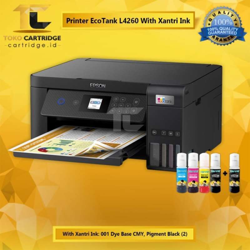 Promo Printer Epson EcoTank L4260 L 4260 A4 Wi-Fi Duplex All in One Ink ...