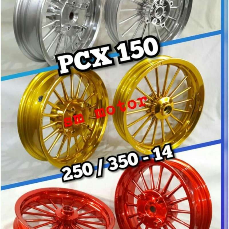 Jual VELG POWER FOR NEW PCX 150 LOKAL MODEL KLASIK 250/350-14 TAPAK ...