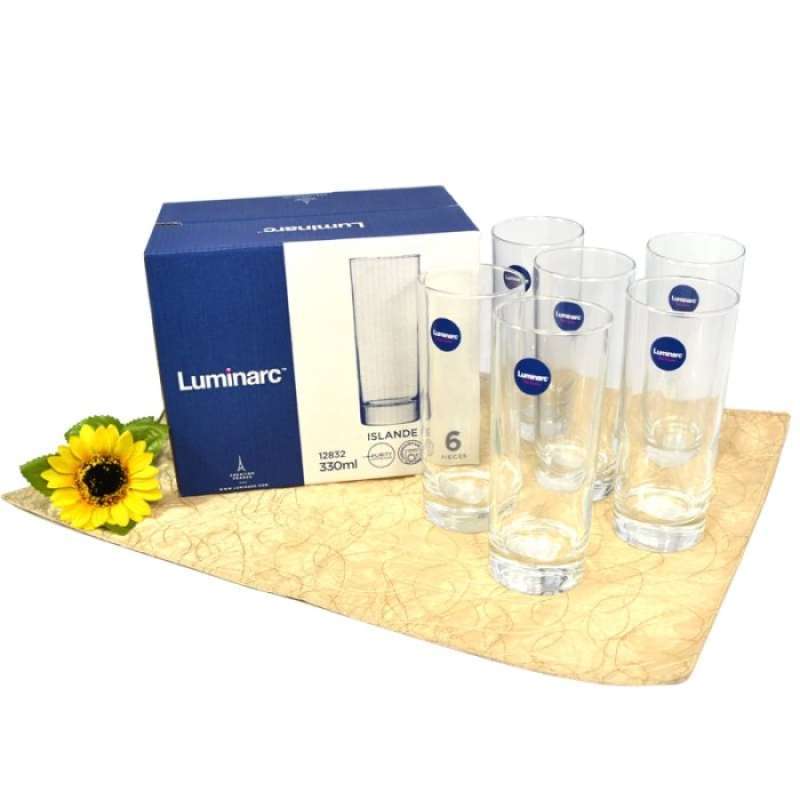 Promo New Luminarc Islande Tumbler Glass / High Ball/33 Cl/10 Oz ...