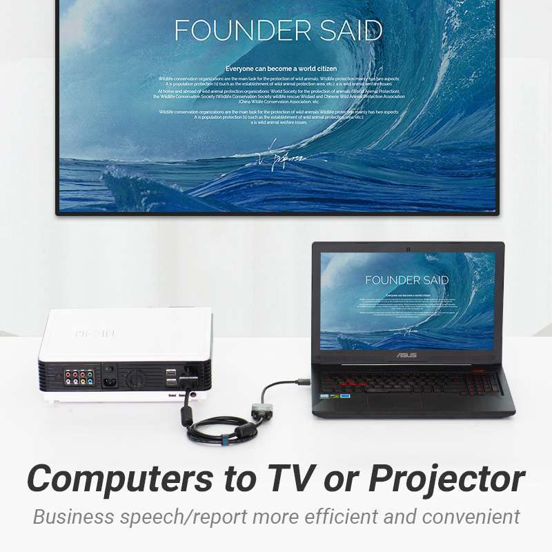 Promo Vention Conveter HDMI to VGA Diskon 6% di Seller DariAku! - Duri ...