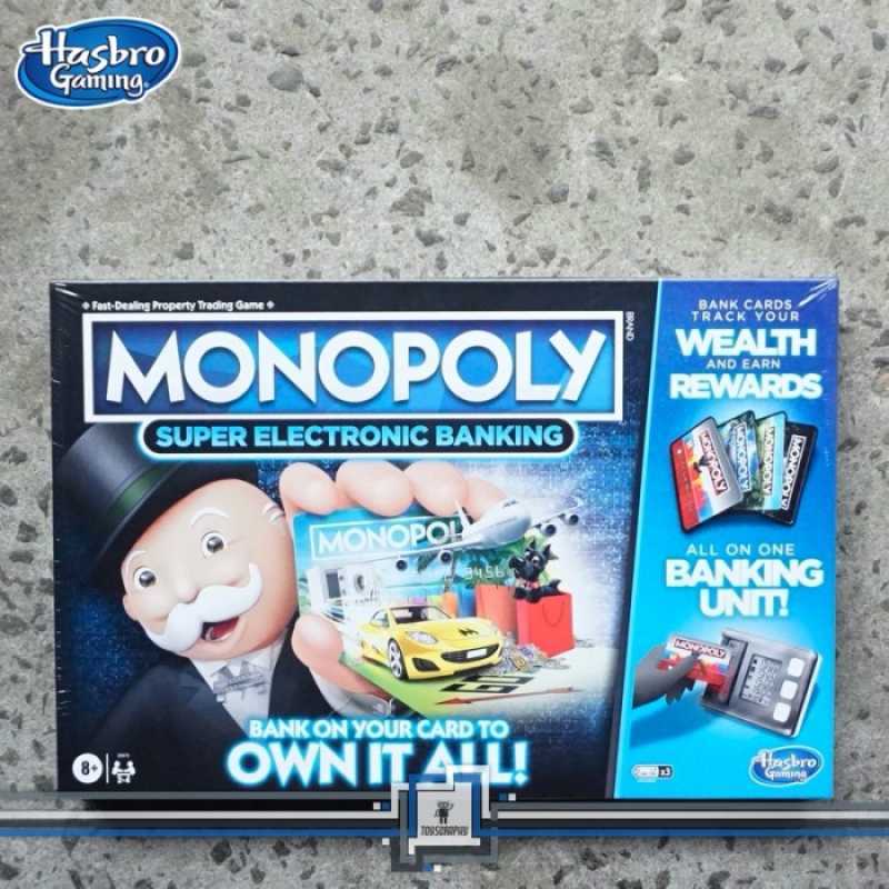 Jual Monopoly Super Electronic Banking Ultimate With Atm Card Monopoli ...