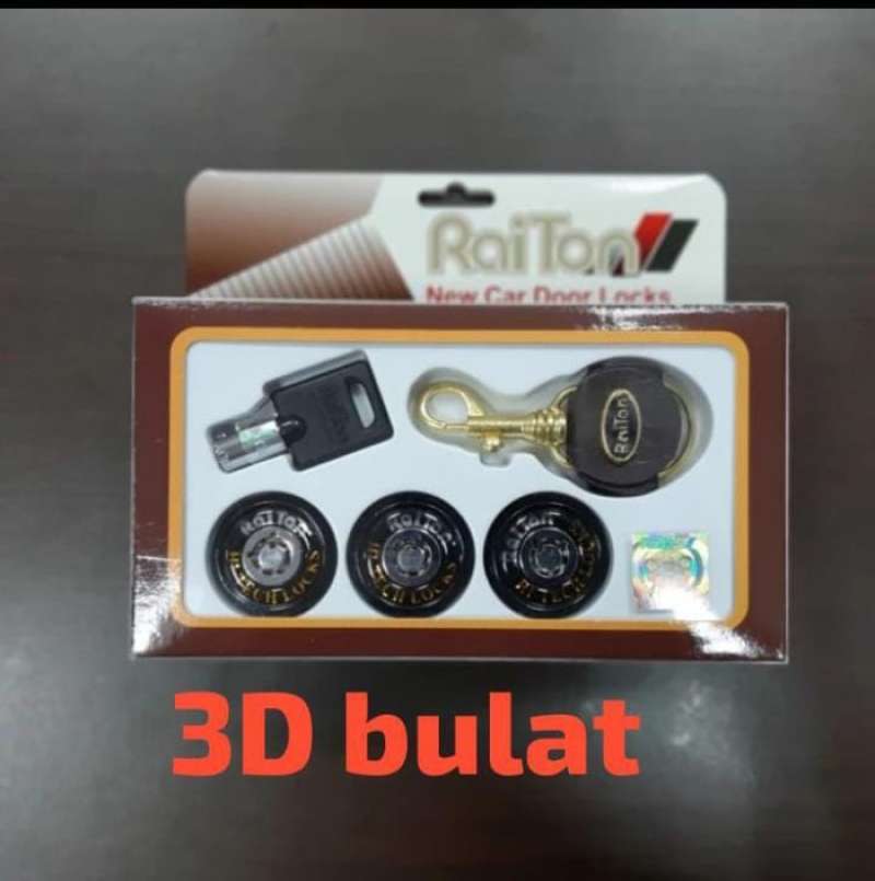 Promo KUNCI PINTU MOBIL MERK RAITON / 3 PINTU BULAT DAN 3 PINTU GEPENG - SAESAW Diskon 50% di ...