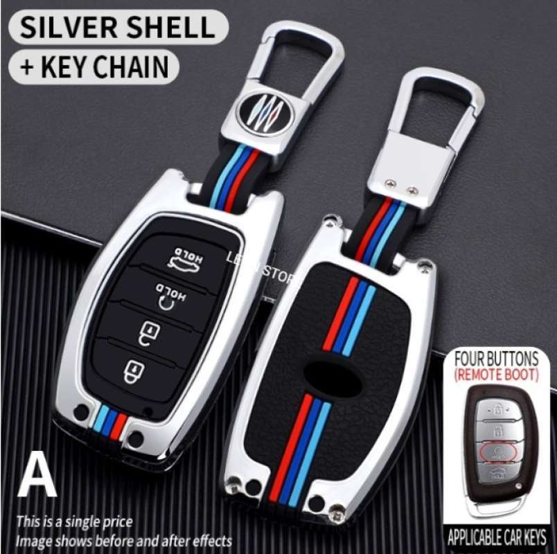 Promo Cover Sarung Kunci Remote Logam Hyundai Stargazer X 2023 2024 ...