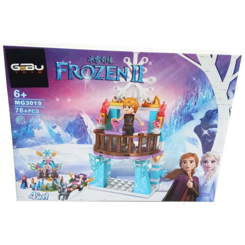 Promo Mg 3019-a -d Frozen Castle Series | Diy Brick Block Mainan Balok ...
