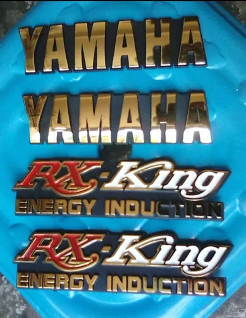 Promo Yamaha Rx King Set Emblem Tangki Dan Emblem Box Aki Diskon 9% Di ...