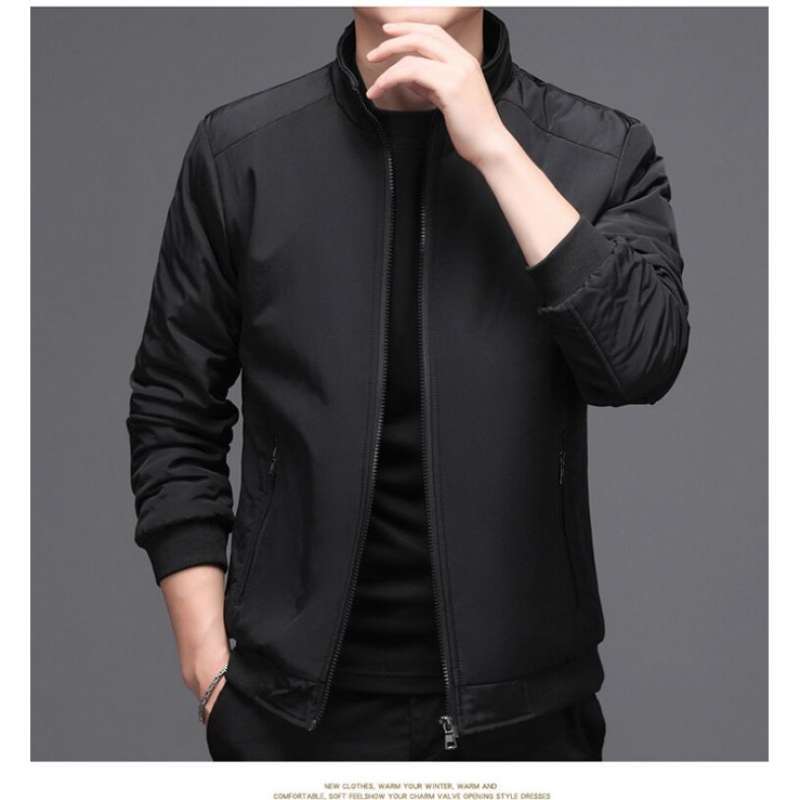 Promo Wolfstreet Jaket Pria Casual Simple Black_label / Jaket Motor ...