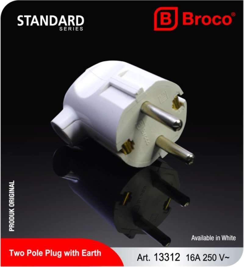 Jual Broco 13312-55 (b) Steker Arde New Gee White L Type Di Seller ...
