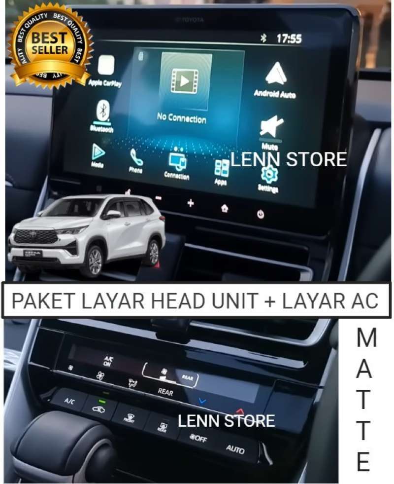 Promo Paket Pelindung Layar Head Unit + Ac Toyota Innova Zenix 2023 ...