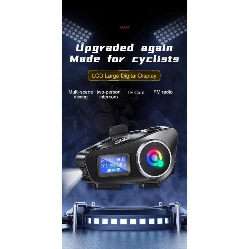 Jual Eg Intercom Helm Bluetooth Headset Helmet Motorcycle With Lcd ...