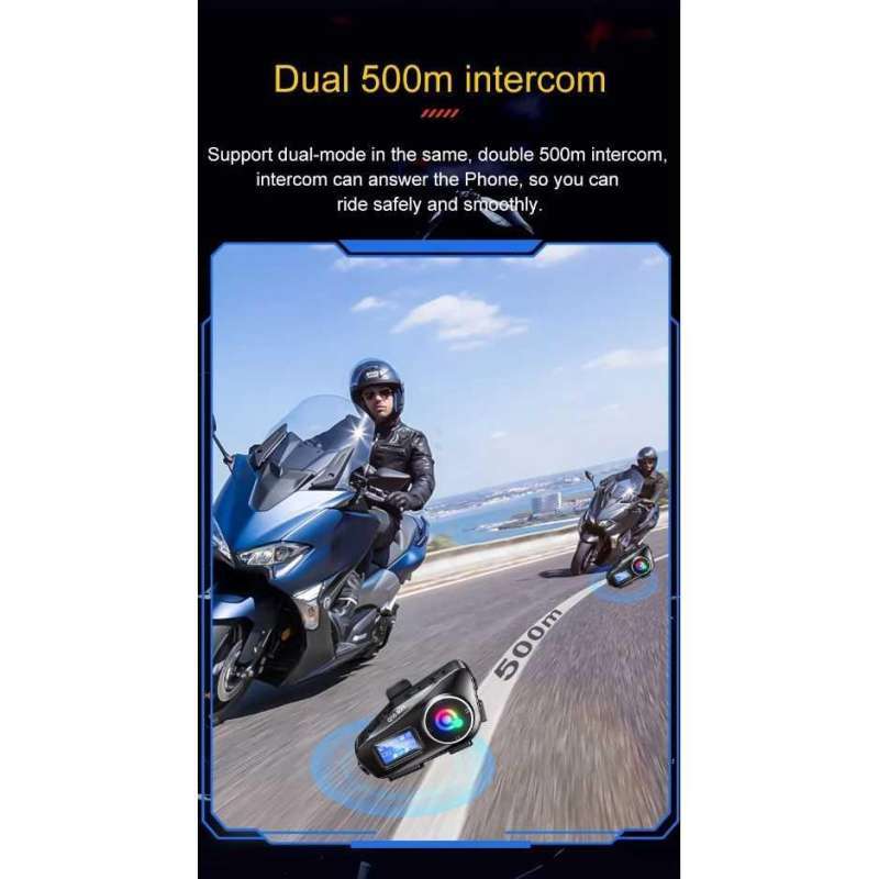 Jual Eg Intercom Helm Bluetooth Headset Helmet Motorcycle With Lcd ...