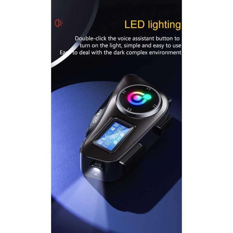 Jual Eg Intercom Helm Bluetooth Headset Helmet Motorcycle With Lcd ...