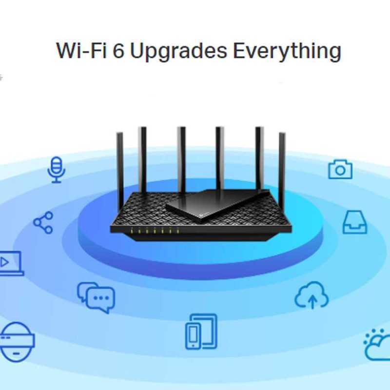 Promo Tplink Wifi 6 Router Ax5400 Dualband Mumimo Ofdma 5400mbps 5 Ghz ...