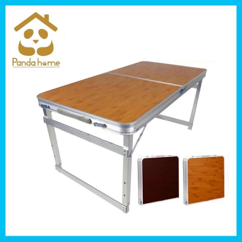 Jual Meja Lipat Koper Meja Lipat Outdoor Meja Lipat Portable + 4kursi ...