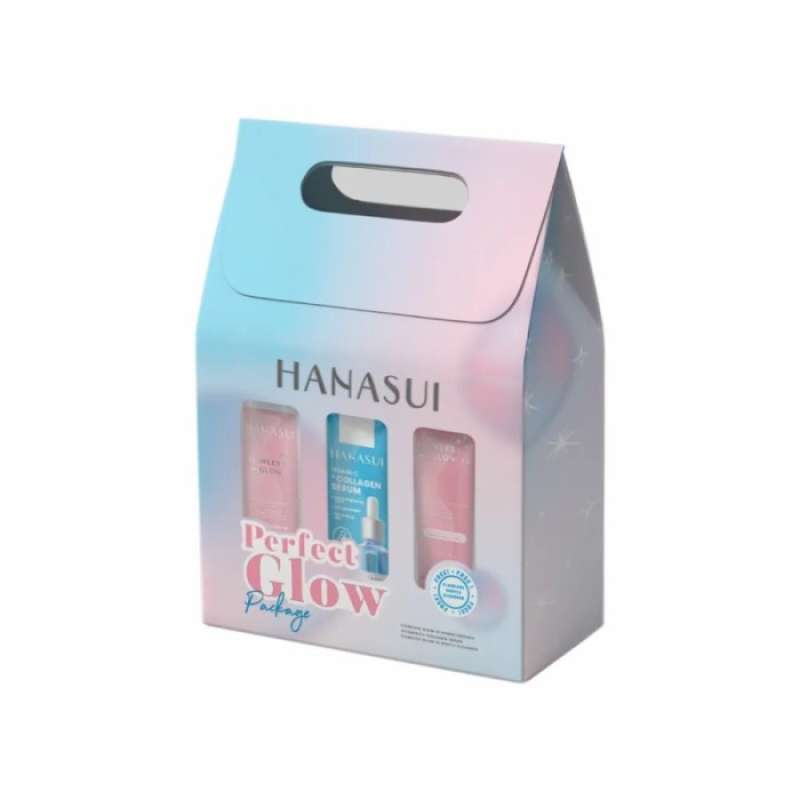 Jual Hanasui Paket Acne Fighter Perfect Glow Package Kit Treatment Set ...