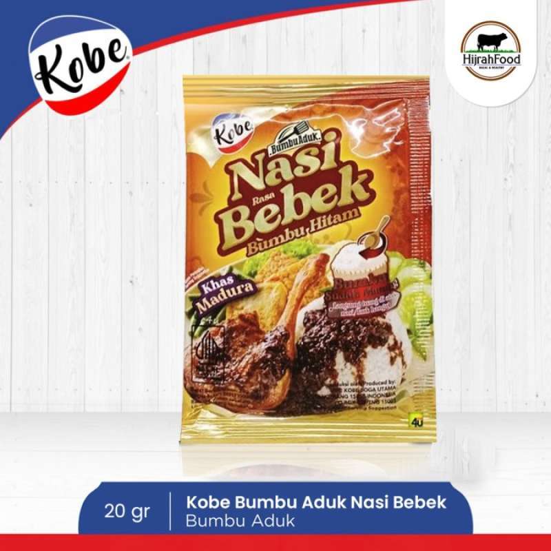 Jual Kobe Bumbu Aduk Nasi Bebek Bumbu Hitam Khas Madura | Praktis Siap ...