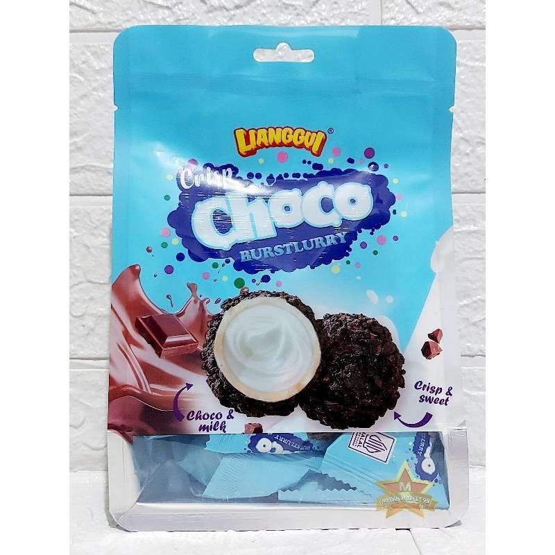 Jual [halal] Lianggui Crisp Choco Burstlurry 80gr | Crispy Choco ...