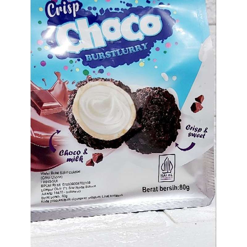 Jual [halal] Lianggui Crisp Choco Burstlurry 80gr | Crispy Choco ...