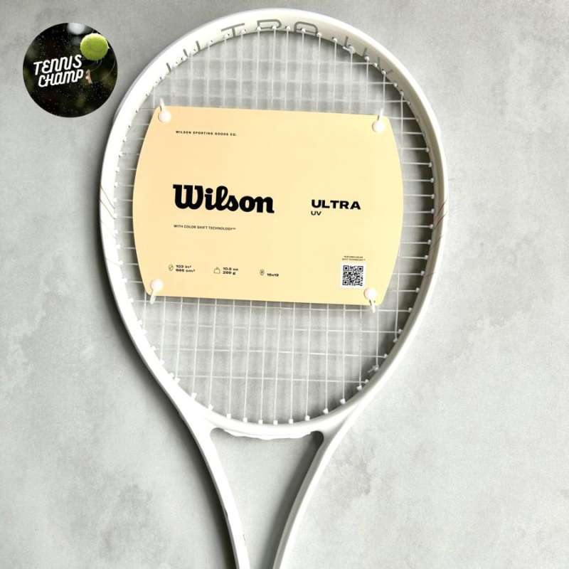 Jual Raket Tenis Wilson Ultra Uv 103 White/tennis Racket Wilson ...
