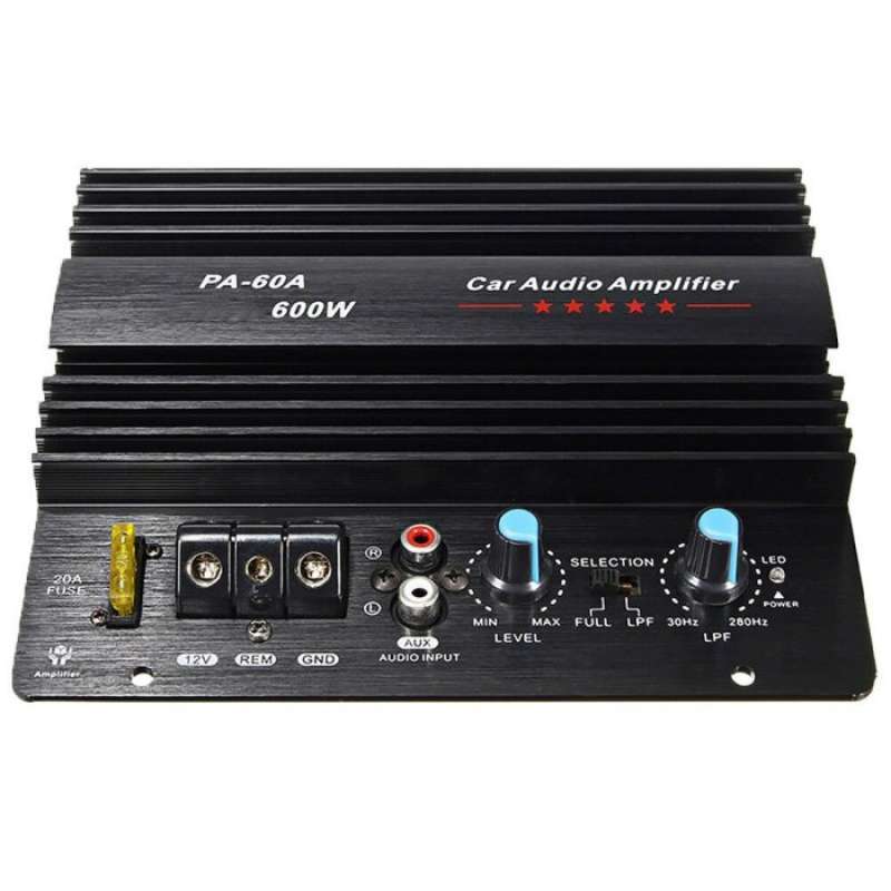 Promo Baru New Kit Power Ampli Mobil Bass Subwoofer 600w 4 Ohm Mono 12v ...