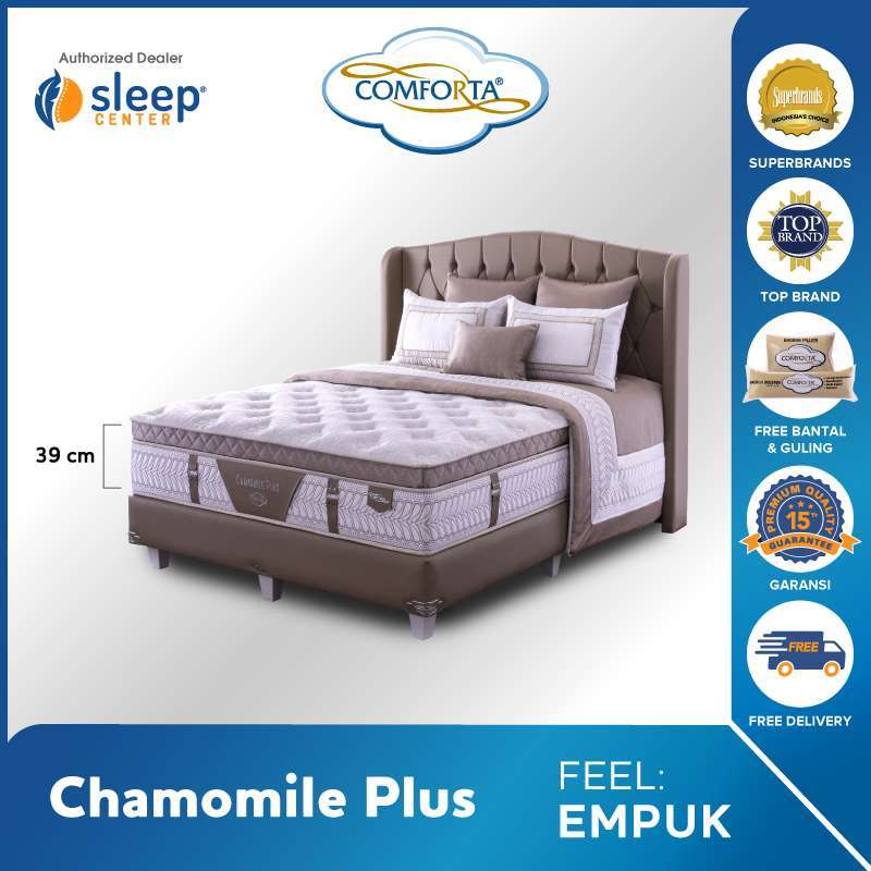 Jual Chamomile Plus Free Bed Set Free Bantal Guling Di Seller Sleep Center - Sleep Center ...