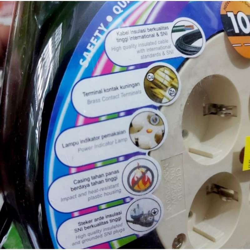 Jual Kabel Roll Uticon Original Sni | Cok Sambung Listrik | Kabel Box ...