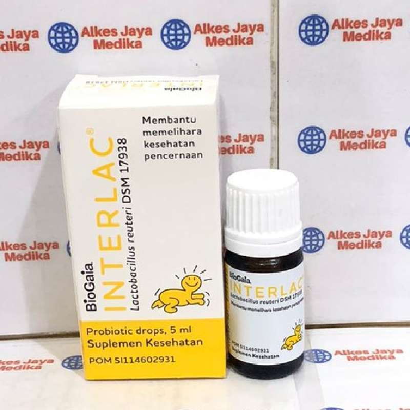 Jual Interlac Drop 5 Ml - Probiotik Di Seller Alkes Jaya Medika ...
