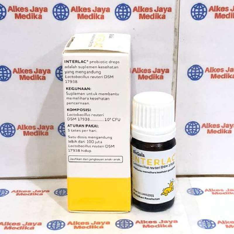 Jual Interlac Drop 5 Ml - Probiotik Di Seller Alkes Jaya Medika ...