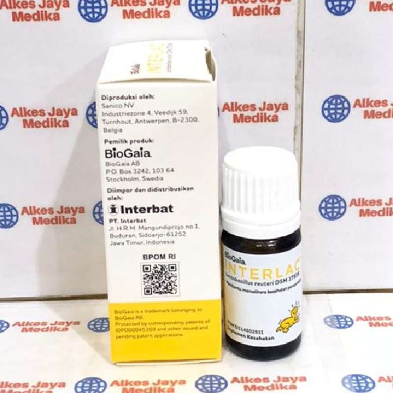 Jual Interlac Drop 5 Ml - Probiotik Di Seller Alkes Jaya Medika ...