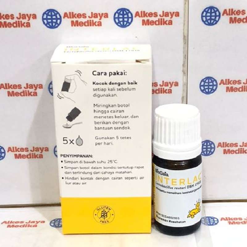 Jual Interlac Drop 5 Ml - Probiotik Di Seller Alkes Jaya Medika ...