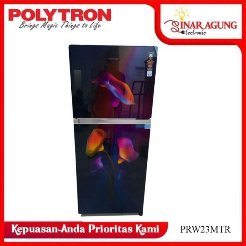 Promo Polytron Kulkas 2 Pintu 220l Prw-23 Prw23 Mo / Mt Series - 100% ...