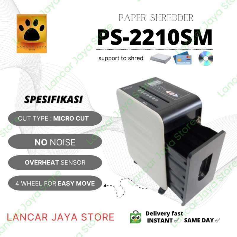 Promo Mesin Penghancur Kertas Kozure Ps-2210sm/paper Shredder Kozure Ps2210 Diskon 9% Di Seller ...