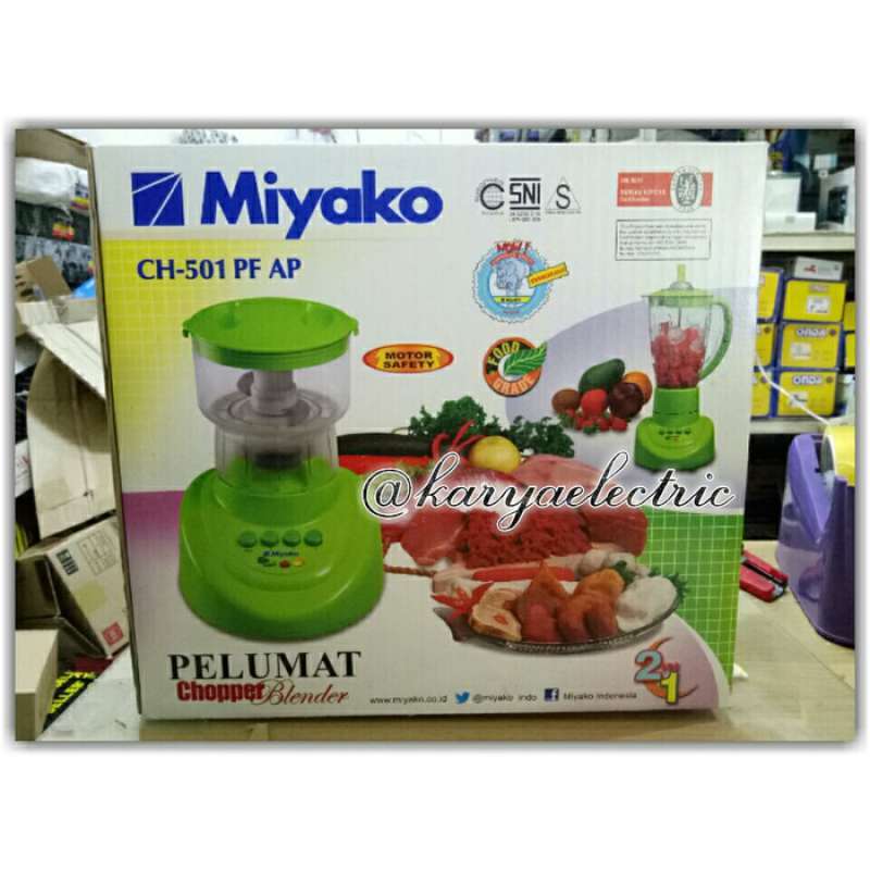 Jual Blender Chopper Plastik Miyako Ch-501 Pf Ap Garansi Original Di ...