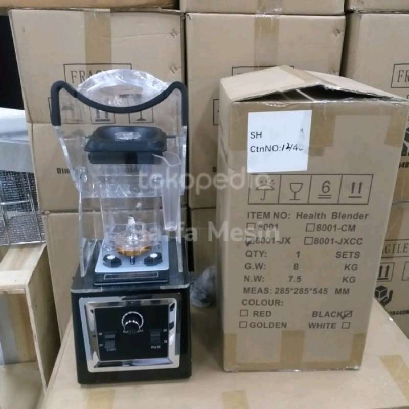Promo Heavy Duty Blender Sound Proof Ly-8001-jx King Chef Diskon 23% Di Seller Teruslancar Shop ...