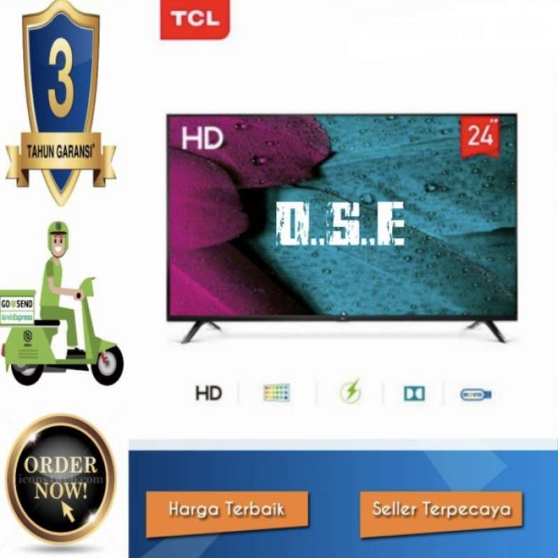 Promo Led Tv Tcl 24 Inch 24b5 Usb Hdmi Resmi 3 Tahun Diskon 6% Di Seller Gansirsa - Cengkareng ...