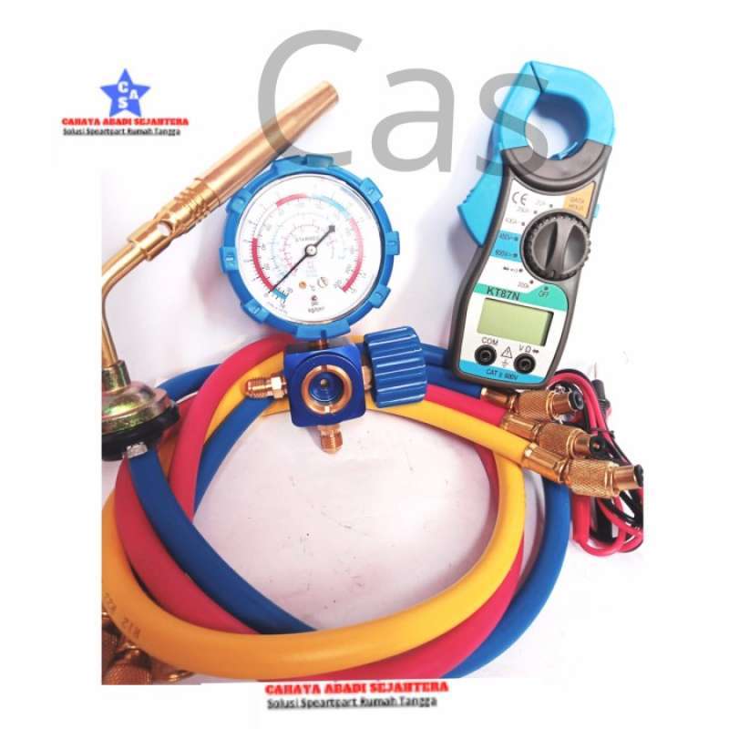 Promo Alat Pengisian Freon R22 Dan R134a Ukur Freon Ac Rumah Kulkas Dll ...