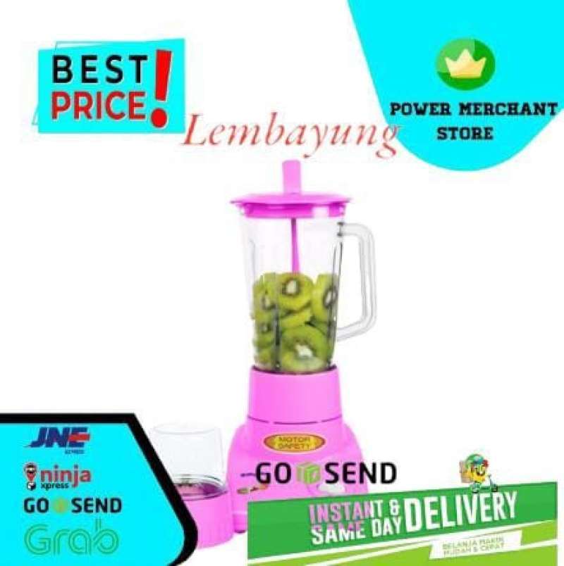 Promo Miyako Bl-301 Pl Blender Plastik 1.0 Liter 2in1 - Pink Diskon 32% ...