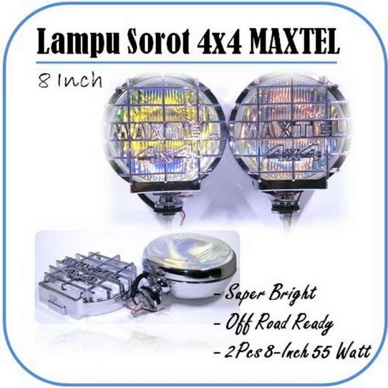 Promo Lampu Sorot / Lampu Tembak 4x4 Maxtel - Pelangi Garansi Diskon 1% ...