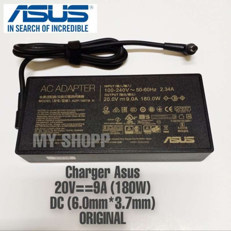 Promo Adaptor Charger Asus Rog Zephyrus G Ga502 Ga502d Ga502du 20v 9a ...