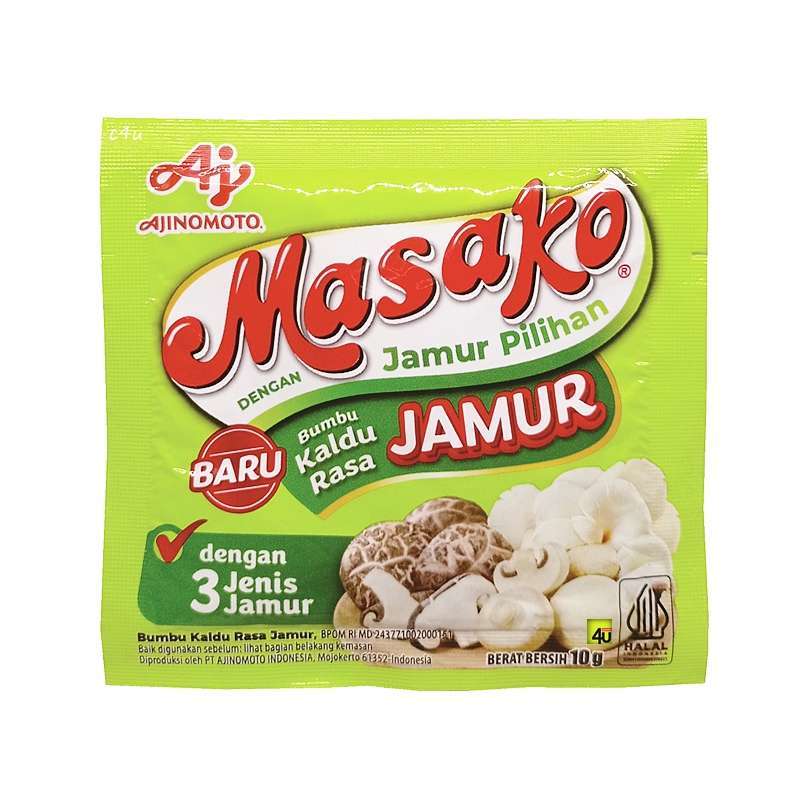 Promo Masako - Bubuk Kaldu Penyedap Rasa - Paket 6 Sachet - Jamur ...